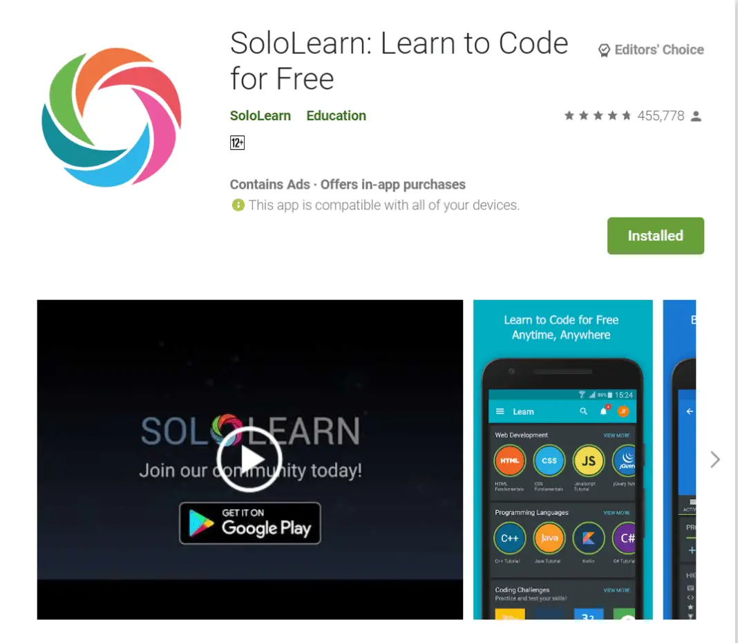 SoloLearn Review - Does It Live Up To Its High Ratings? - Valorvortech
