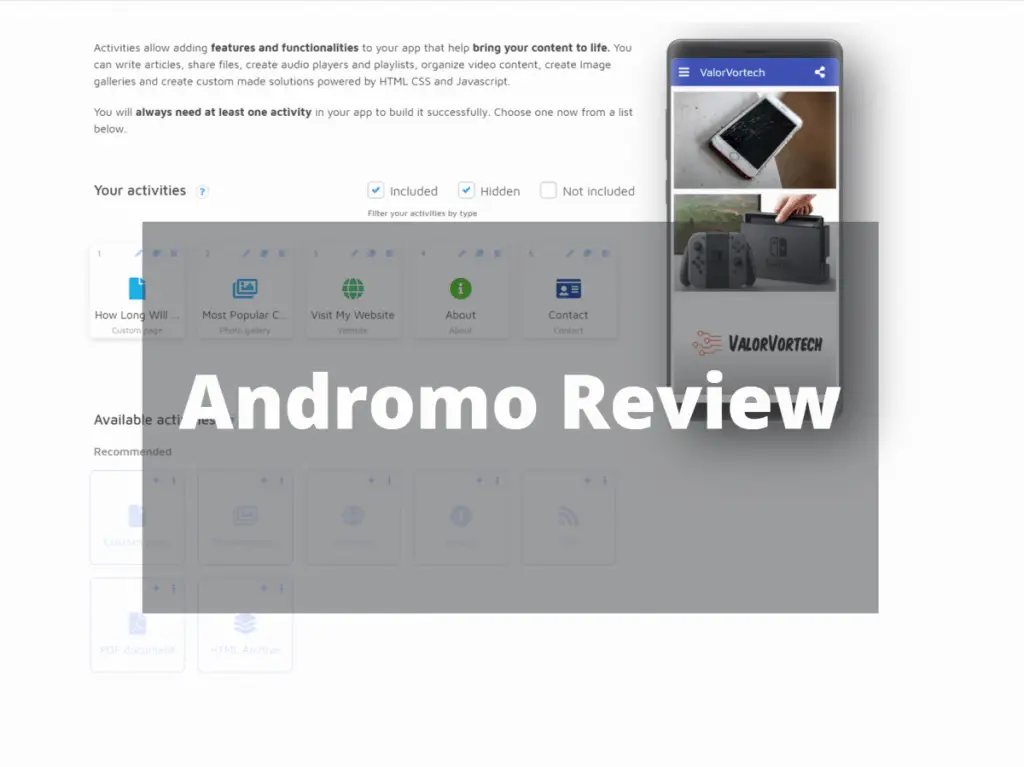 Andromo Review Can You Really Make A Good App Without Coding Valorvortech 0373